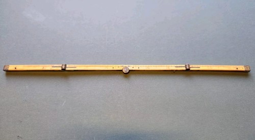 Folding 1-foot antique ivory ruler | eBay