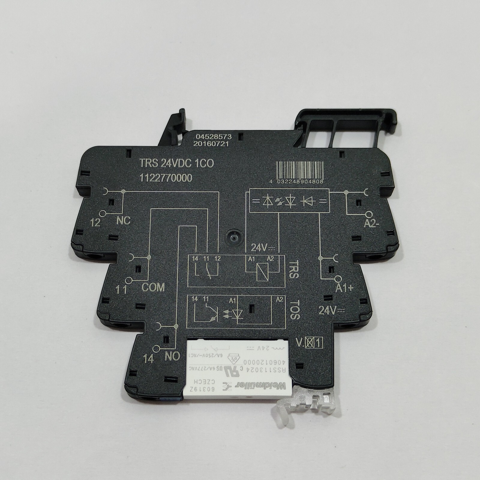 Weidmuller TRS 24VDC 1CO 1122770000 Relay 1N0 1NC 24V | eBay