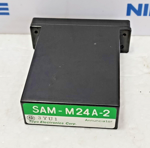 TOYO EKECTRONICS CORP SAM-M24A-2 ANNUNCIATOR #NEW | eBay