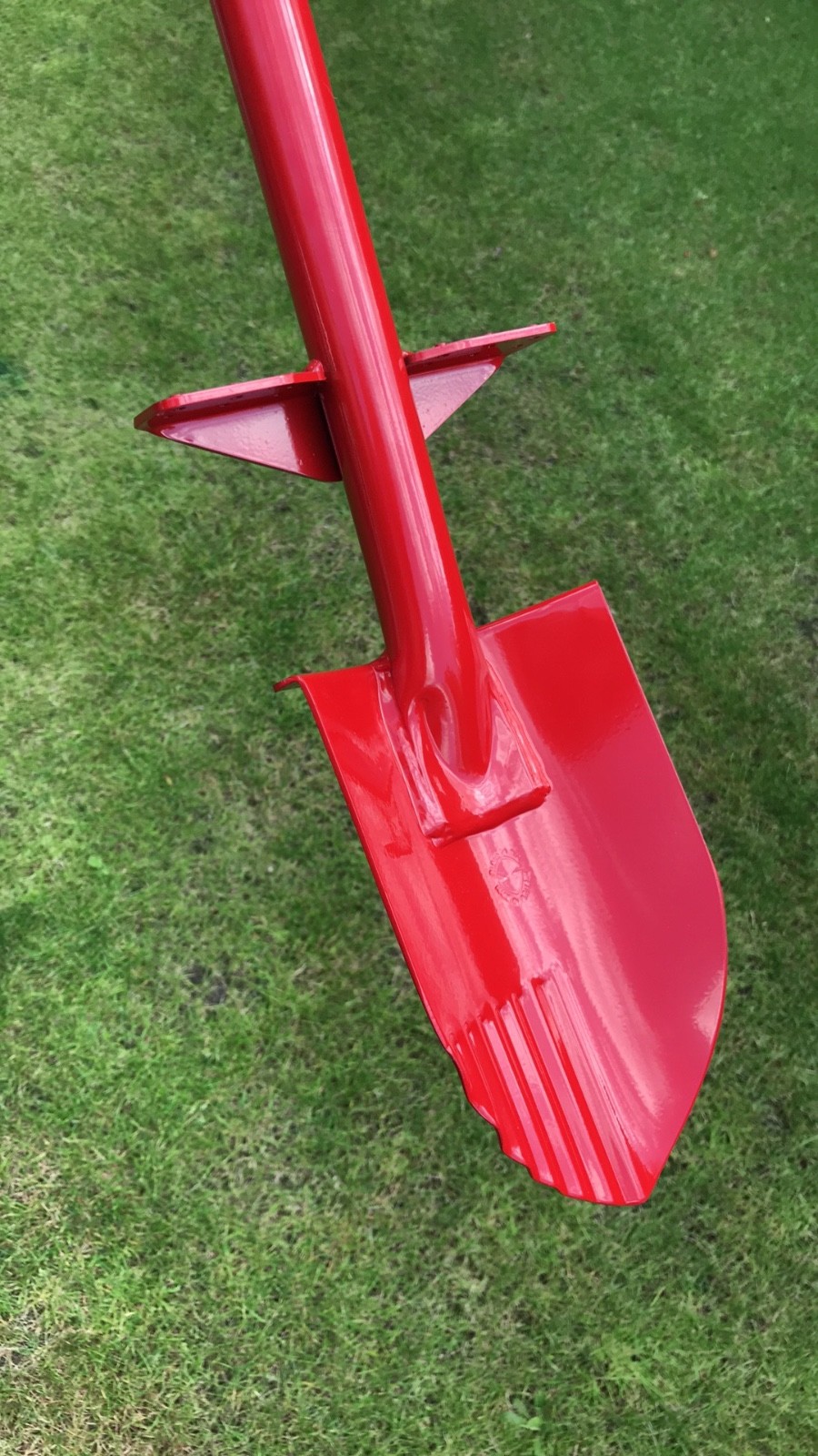 Black Ada Spartan Metal detecting Spade -Searcher Magazine Red | eBay UK