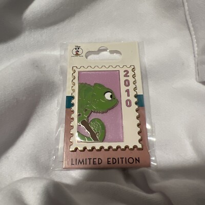 Disney DEC Pascal Tangled Postage Stamp Pin LE 250 Animal Pins | eBay