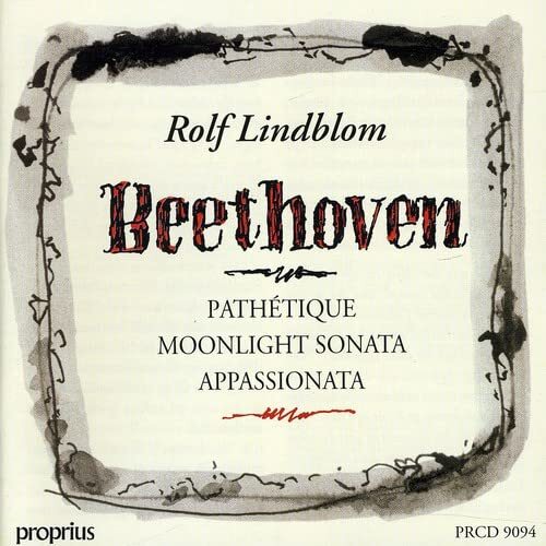 Lindblom Pathetique, Manskenssonaten, Appassionata (Lindblom) (CD ...