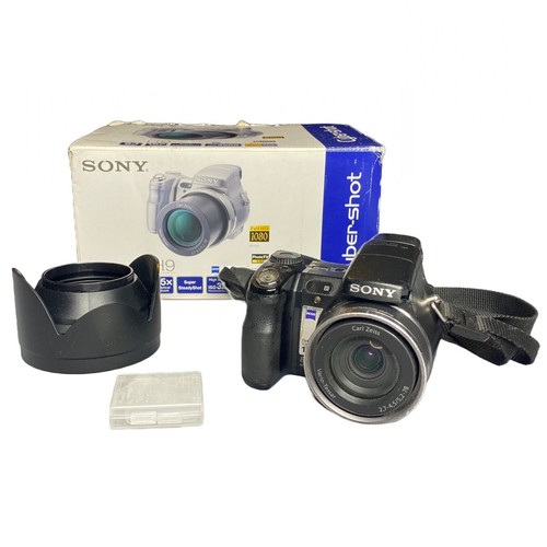 Sony Cybershot DSC-H9 8.1MP Compact Digital Camera W/ Battery *See ...