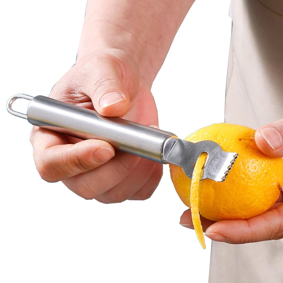 New Lemon Zester Channel Knife Citrus Grater Lime Orange Zest Chef ...