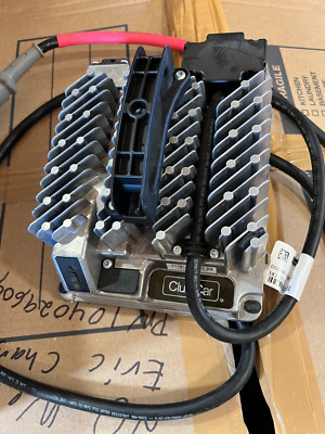 OEM CLUB CAR 48V ERIC CHARGER H-FREQ TROJAN 9' 104029604 Yellow Red ...