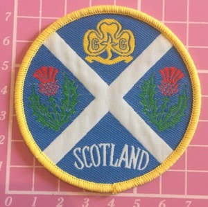 Girlguiding Scotland Vintage Badge Guiding Guides Brownies Rainbows ...