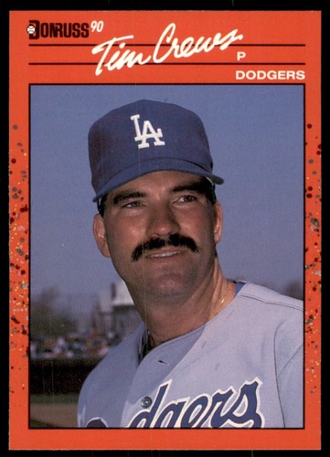 1990 DONRUSS TIM CREWS LOS ANGELES DODGERS #550 | eBay