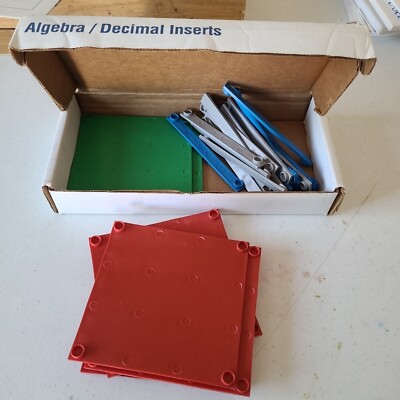 NEW Math U See Manipulatives Algebra Decimal Insert Kit | eBay