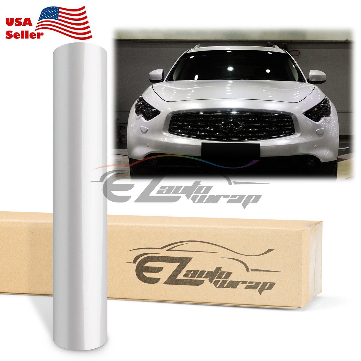 Matte Pearl White Infiniti