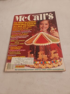 Vintage 1985 December, McCall's Magazine, Most Glorious Christmas Issue ...