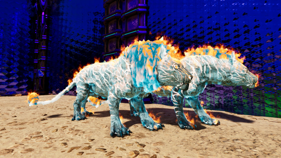 ARK Survival Ascended PvE PC/XBOX/PS5 Solid Pod Pyromane Orange (lion ...