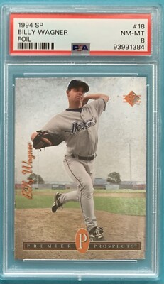 1994 Upper Deck SP Foil #18 Billy Wagner PSA 8 NM-MT Rookie Card HOF | eBay