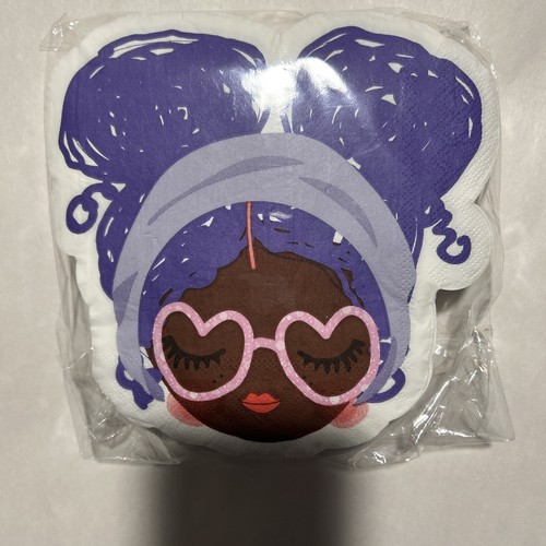 CBE Paperie 40ct Lunch Napkins Purple Bow Girl Spa | eBay