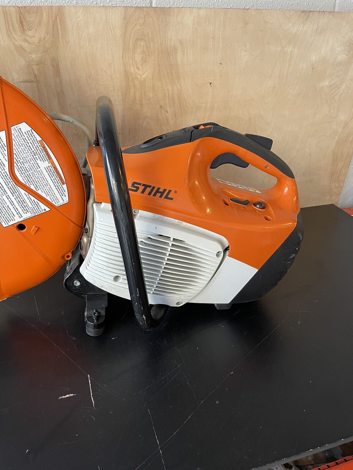 STIHL TS420 14" Gas Powered Concrete Cut-off Saw – สถานีตำรวจภูธรทุ่งหลวง