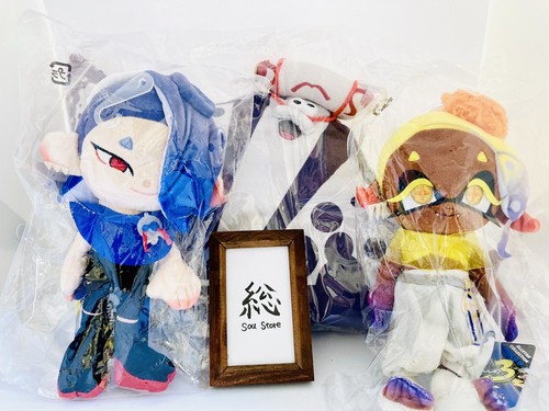 Splatoon 3 Deep Cut Frye Big Man Shiver Set of 3 S-size Plush New Japan ...