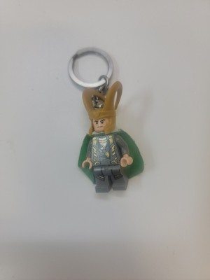 LEGO Marvel Super Heroes LOKI Mini Figure Keyring Key Chain | eBay