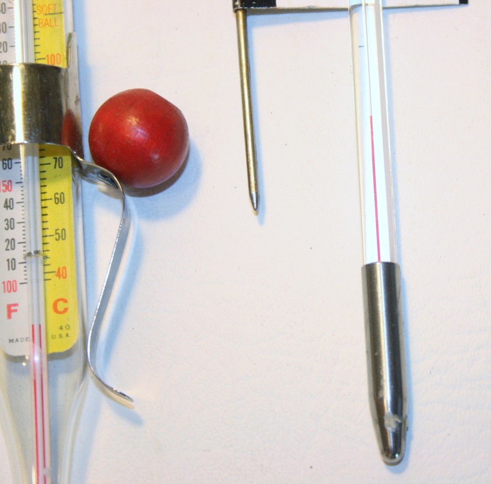 Vintage Pyrex Meat Thermometer & Acu-rite thermometer | eBay