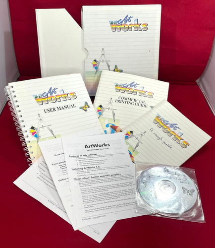 ArtWorks Version 1.56, CD ROM for Acorn RISC OS By: Computer Concepts ...