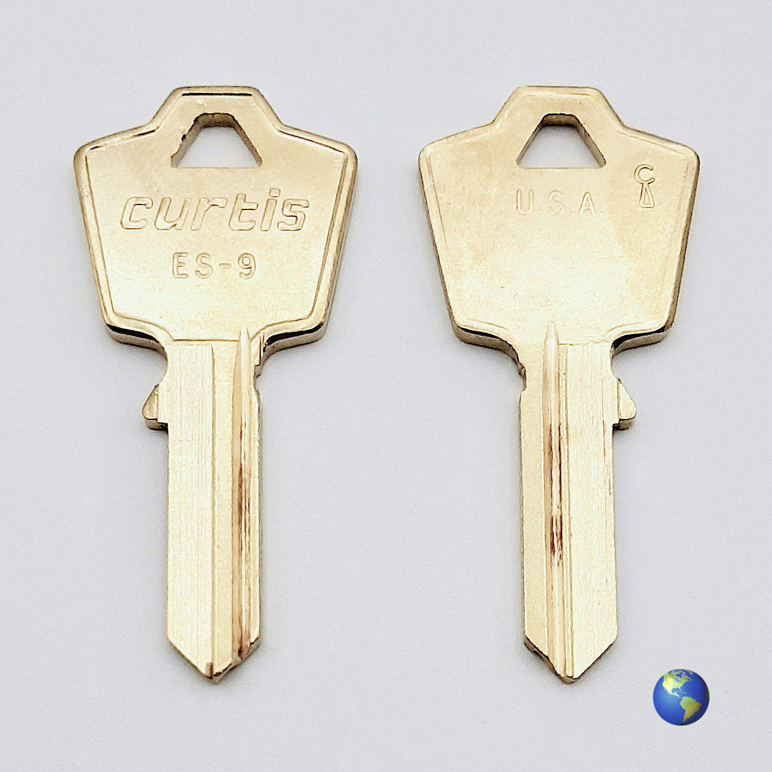 ES-9 Key Blanks for Various Products by Bommer, ESP, HON, and others (3 ...