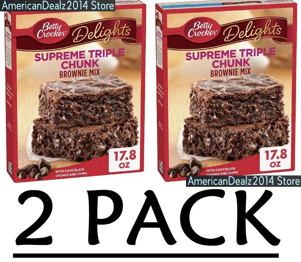 2 PACK - Betty Crocker Cake Mix/Muffin Mix/Cookie Mix Choose your ...