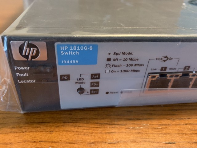 HP (J9449A) 8-Ports External Switch Managed for sale online | eBay