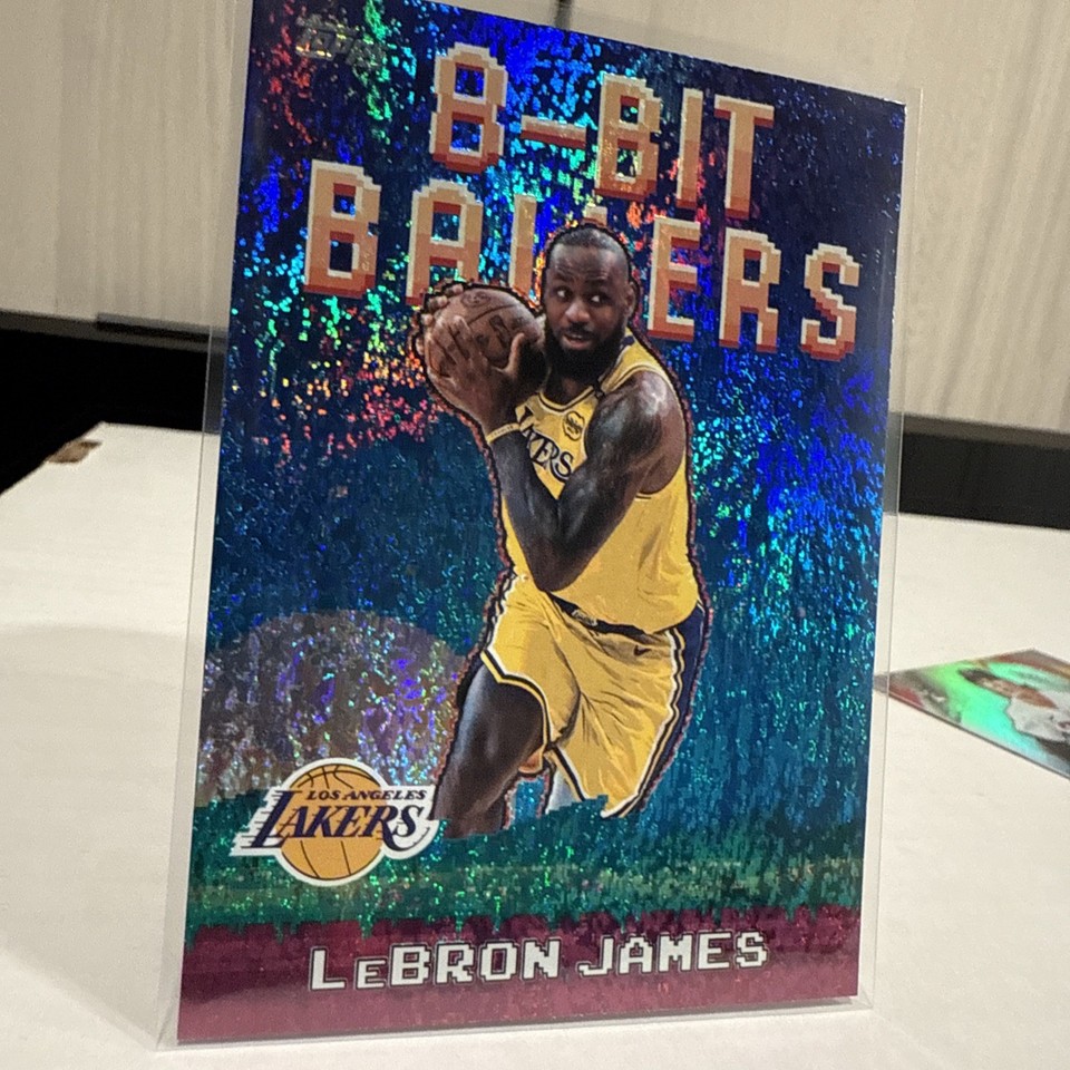 LeBron James 2025-26 Topps 8-Bit Ballers Holo Foil #8B-19 | eBay