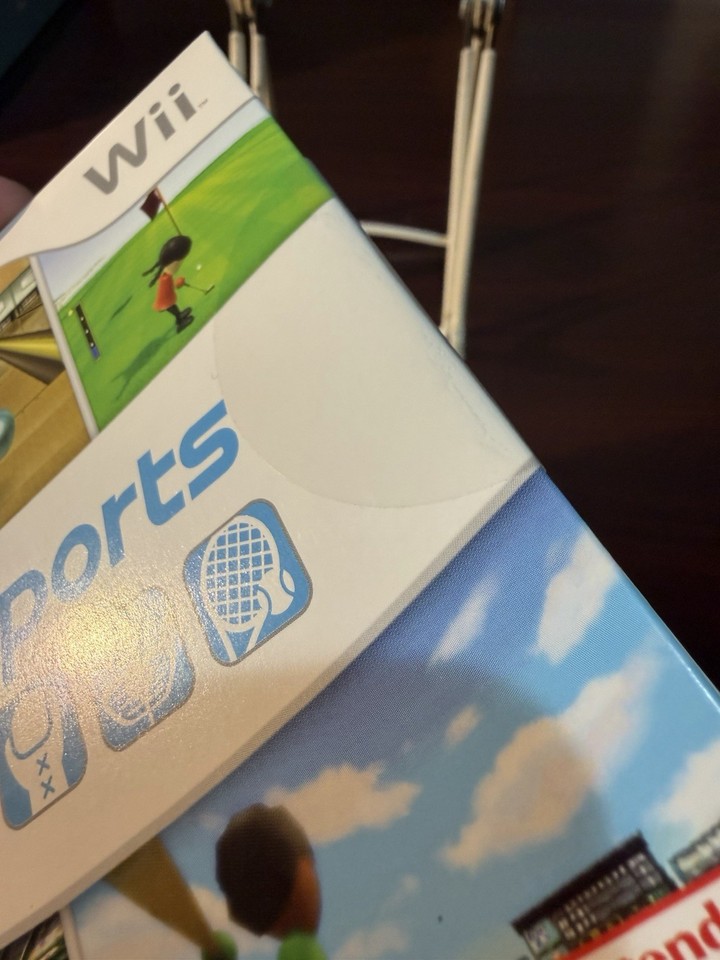 Wii Sports (Nintendo Wii, 2007) New Game Factory Sealed in Cardboard ...