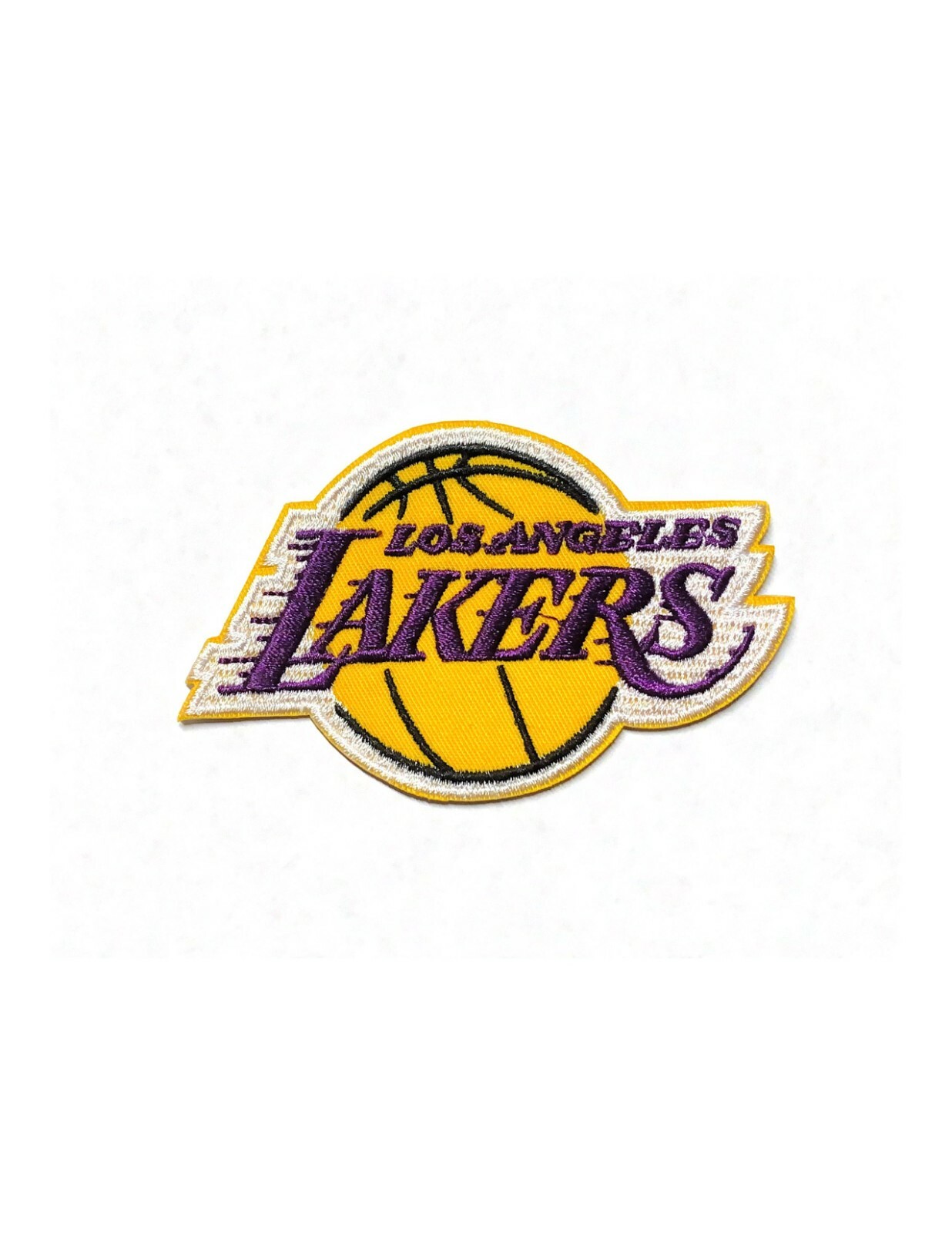 Quality LA Lakers 3.625" Iron/Sew On Embroidered Patch. USA Seller.Free ...