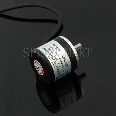New Incremental Rotary Encoder AB Phase 600p/r 6mm Shaft 5-24v DC 12V ...