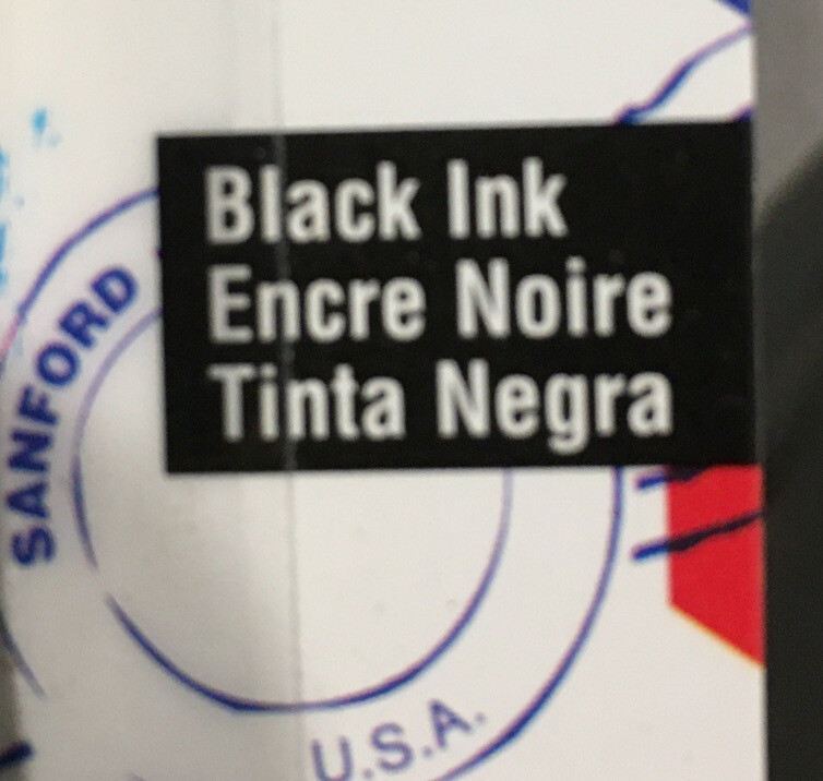 RARE Permanent Black Sanford Double Ended Postal Parcel Marker #65146 ...