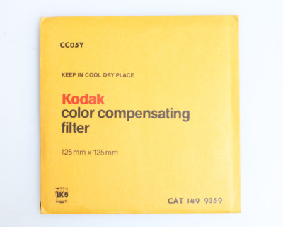 KODAK 5 INCH CC057 COLOR COMPENSATING GEL FILTER | eBay