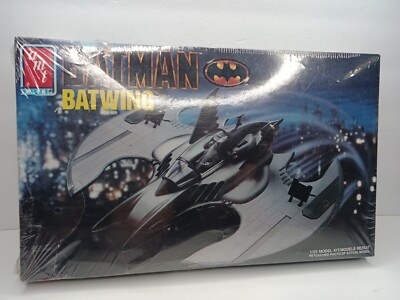 VINTAGE SEALED AMT ERTL BATMAN BATWING 1:25 SCALE PLASTIC MODEL KIT DC ...