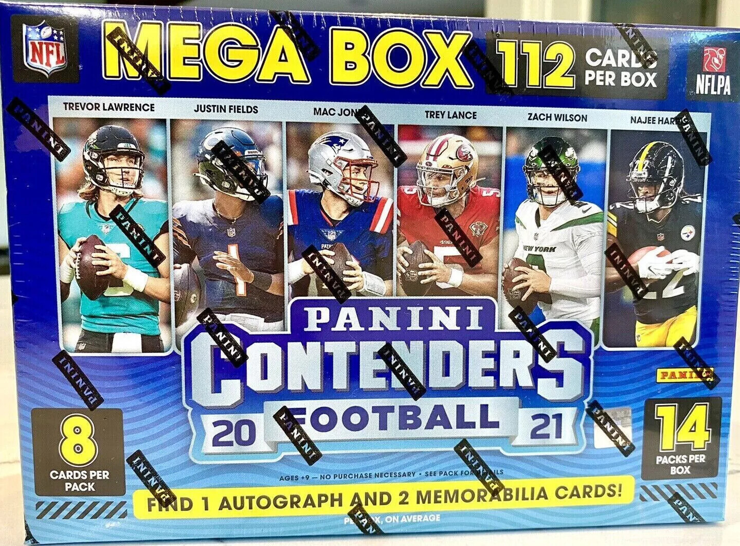 NEW 2021 Panini Contenders Football NFL Mega Box or Fanatics Exclusive ...