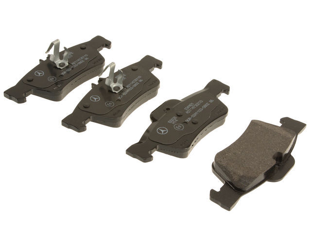 Rear Brake Pad Set For 2007-2012 Mercedes SL550 2008 2009 2010 2011 ...