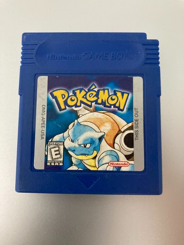 Pokemon Blue Version - Nintendo Game Boy - Authentic -VERY GOOD ...