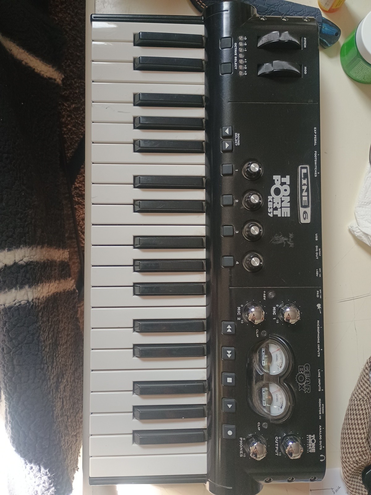 Line 6 TonePort KB37 Digital Recording Interface for sale online | eBay