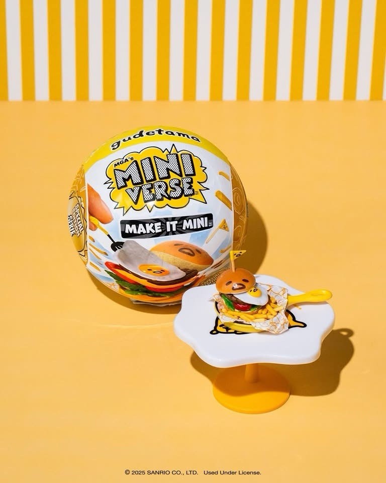Miniverse Sanrio Rare Special Edition GUDETAMA Lazy Egg HK Keroppi Frog ...