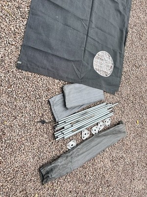 Isabella Windbreak Grey 4 Sided | eBay UK