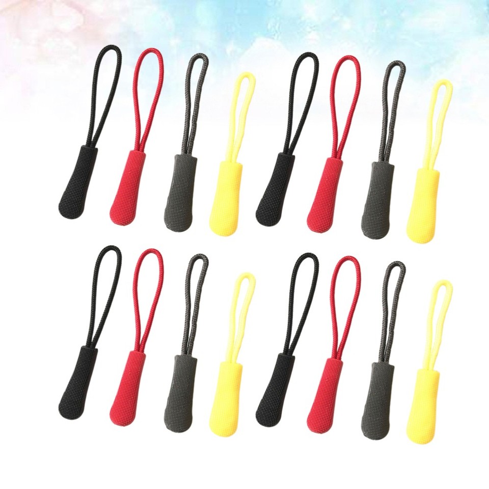 50Pcs Pull Head Rope Injection Zipper PVC Zipper Puller Pull Head ...