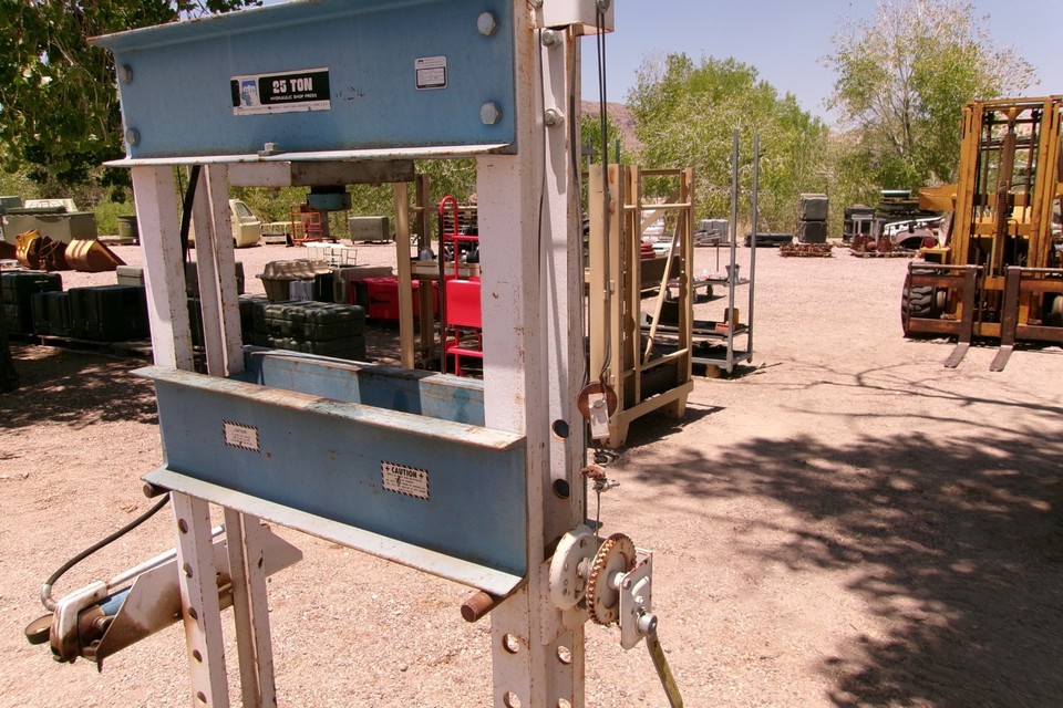 OTC 25 ton Hydraulic Press | eBay