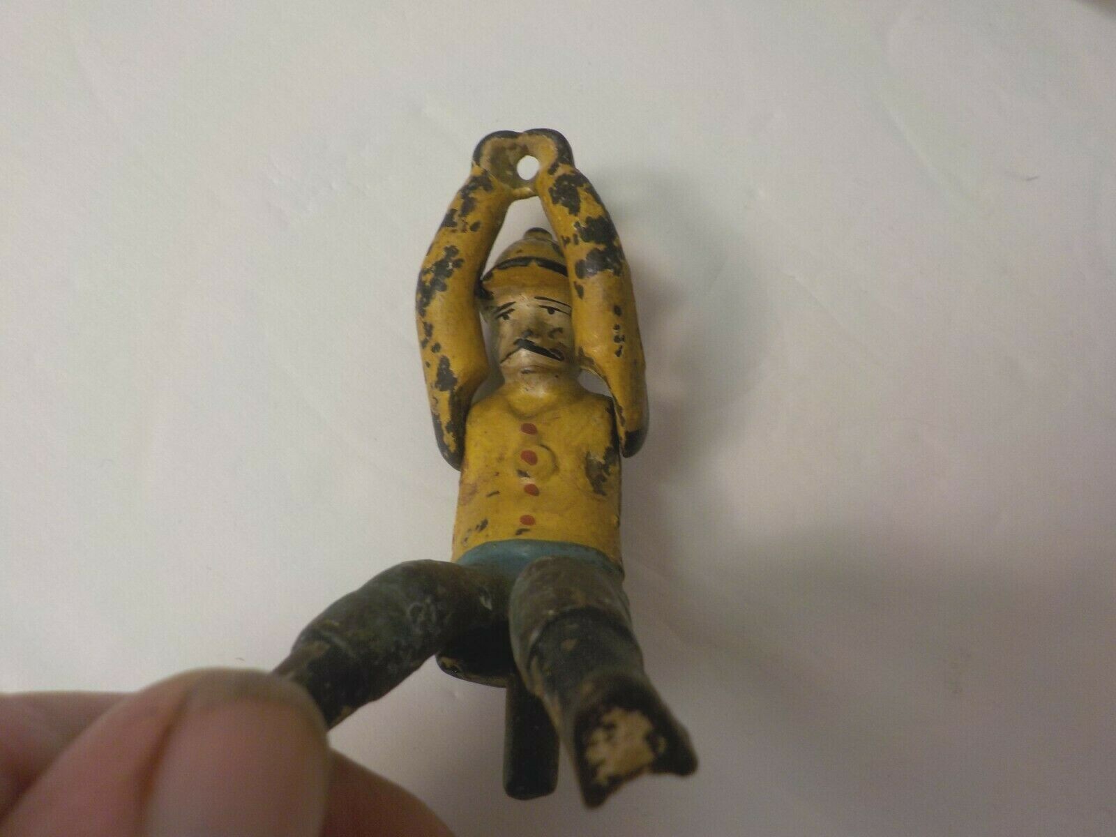 19th C. Cast Iron Trotter Horse Harness Racing Toy (Surrey & Rider) | eBay