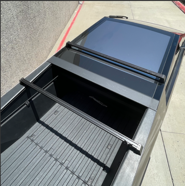 3PCS Cross Bar fits for Tesla Cybertruck 2024 2025 Crossbar Aluminum ...