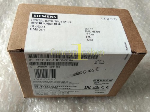 1PC New Siemens 6ED1 055-1HB00-0BA0 LOGO! Extension Module DM8 24R 24V ...