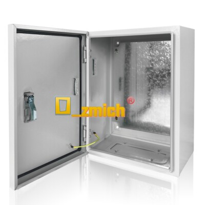 400 x 300 x 150 mm Steel Electrical Enclosure IP65 Wall Mount Junction ...