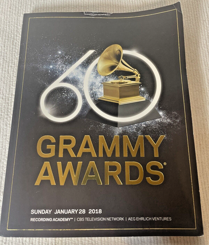 Authentic 2018 60th Grammy Awards Program NYC | eBay