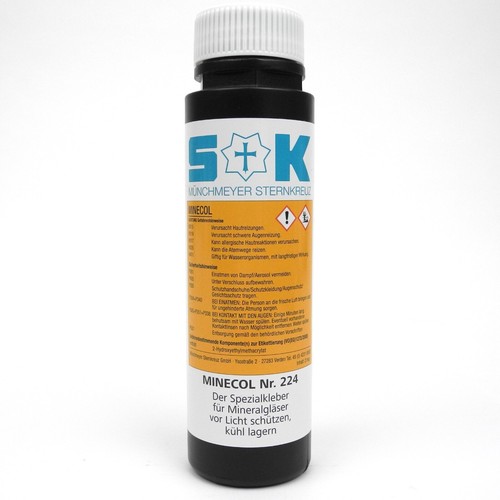 Minecol No Nr. 224 Ultraviolet UV Watch Glass Cement 2cc Glue ...