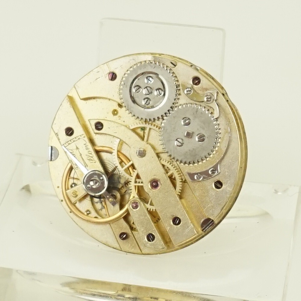 Rare! Movement Pocket watch Men's no repeater fusee duplex chronometer ...