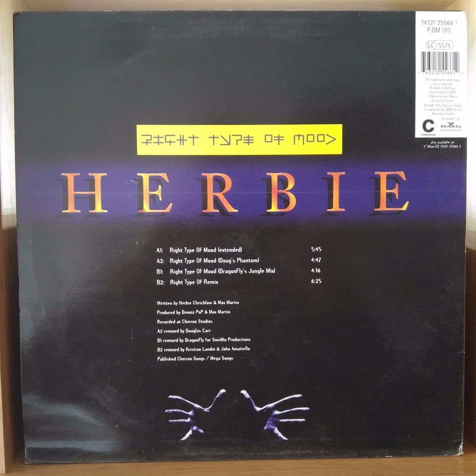 Herbie – Right Type Of Mood (Vinyl, 12", Maxi 33 RPM) | eBay
