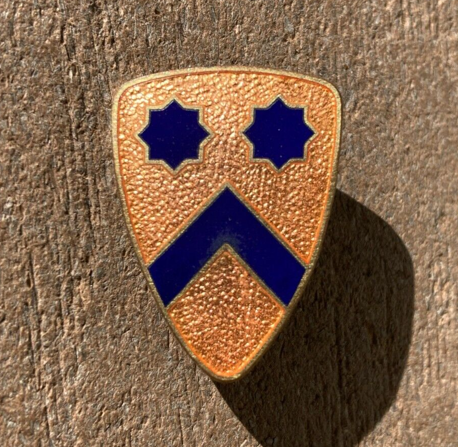 WWII US Army 2nd Cavalry Division Distinctive Unit Insignia DUI DI ...