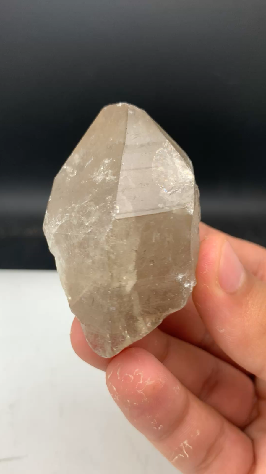 Smokey Quartz w/ Rutile inc. Crystal Mineral Specimen - from Zagi Mts ...